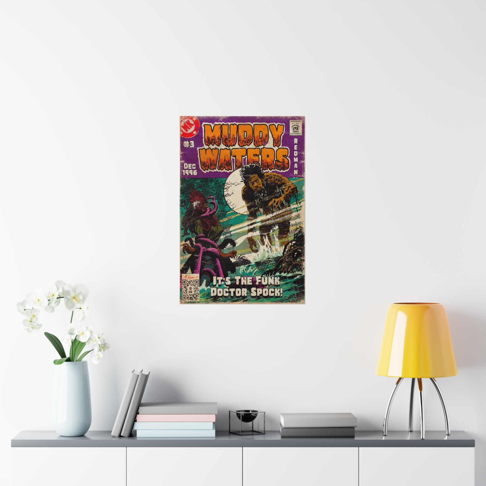 Muddy Waters - Vertical Matte Poster – Fine Art Of MK