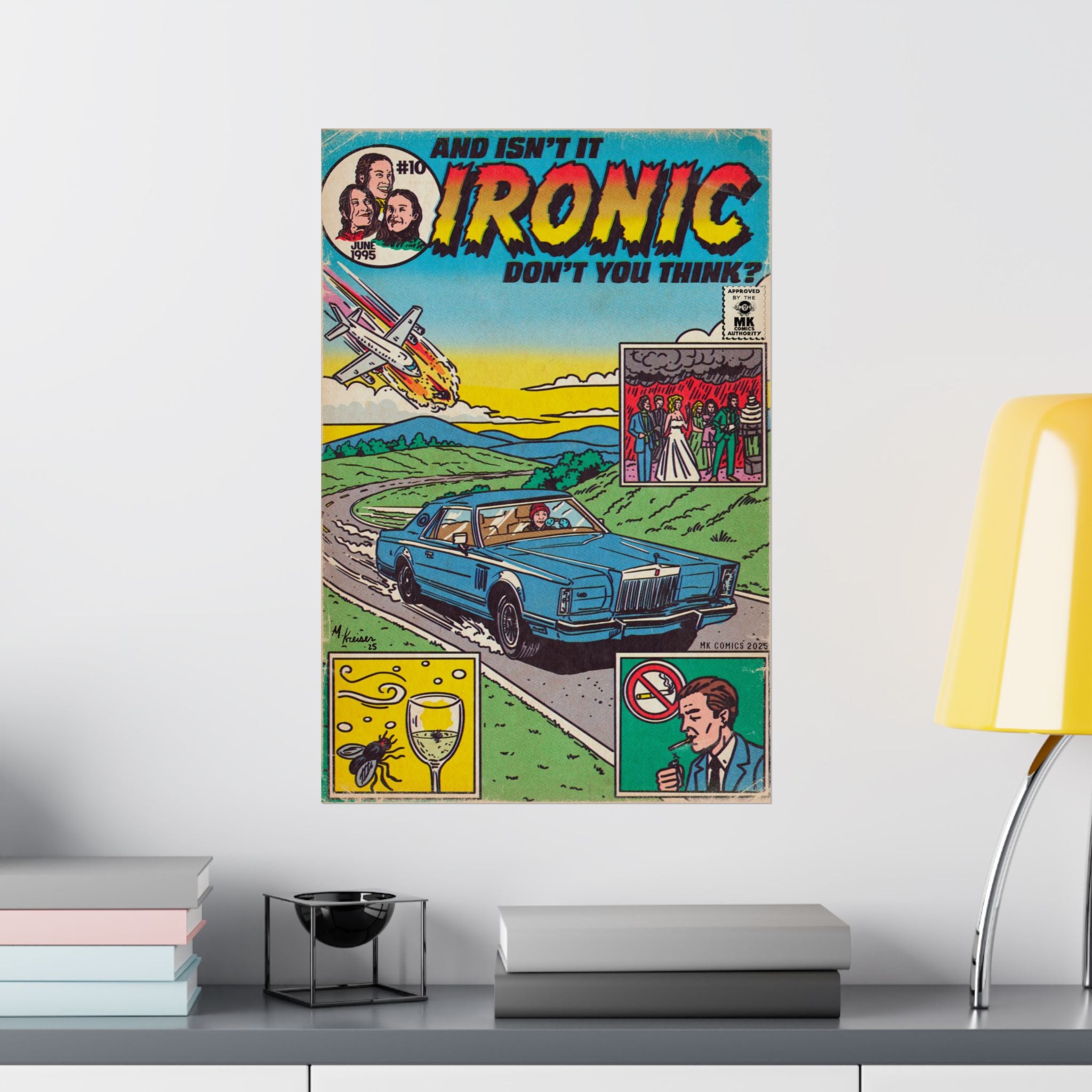 Ironic - Matte Vertical Posters – Fine Art Of MK