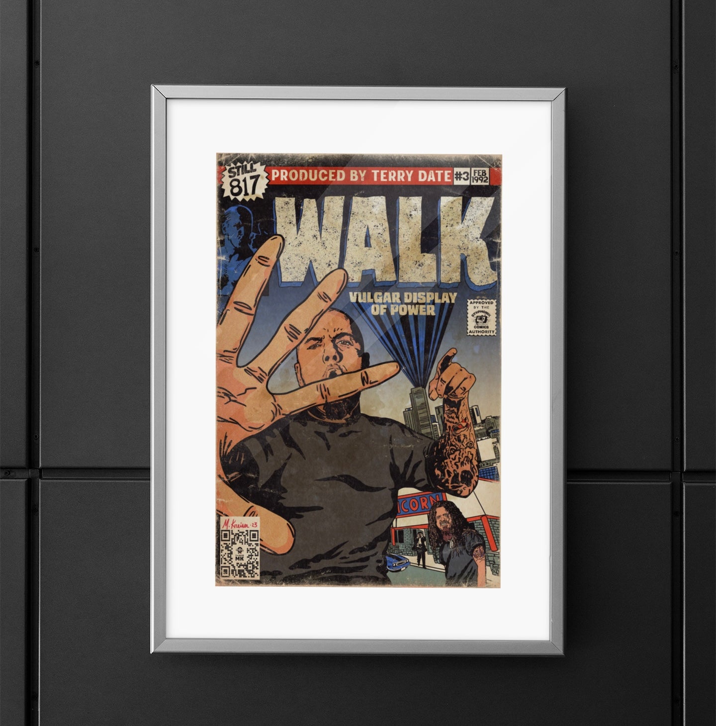 Walk - Matte Vertical Posters – Fine Art Of MK