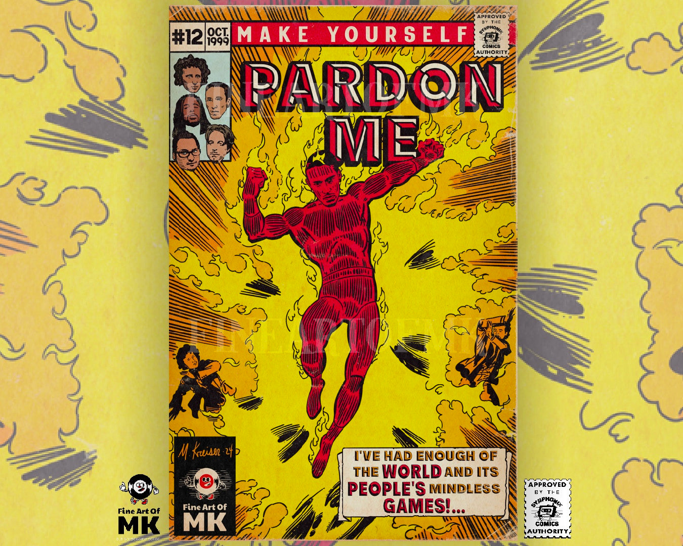 Pardon Me - Matte Vertical Posters – Fine Art Of MK