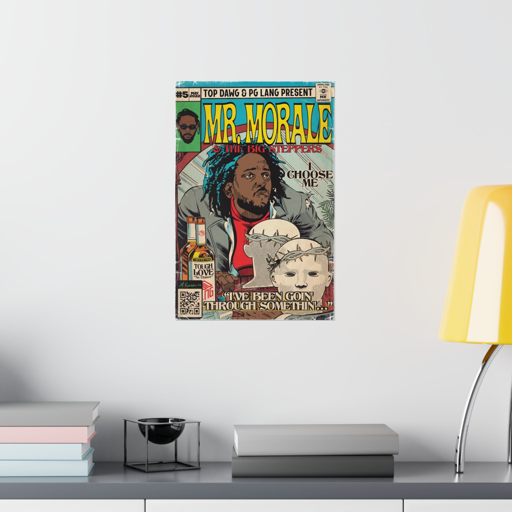 Mr. Morale & The Big Steppers - Vertical Matte Poster – Fine Art Of MK